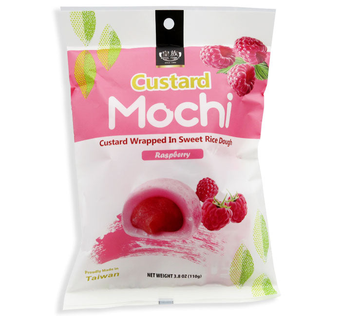 Royal Family Custard Mochi Raspberry Bag – Bargain Snacks